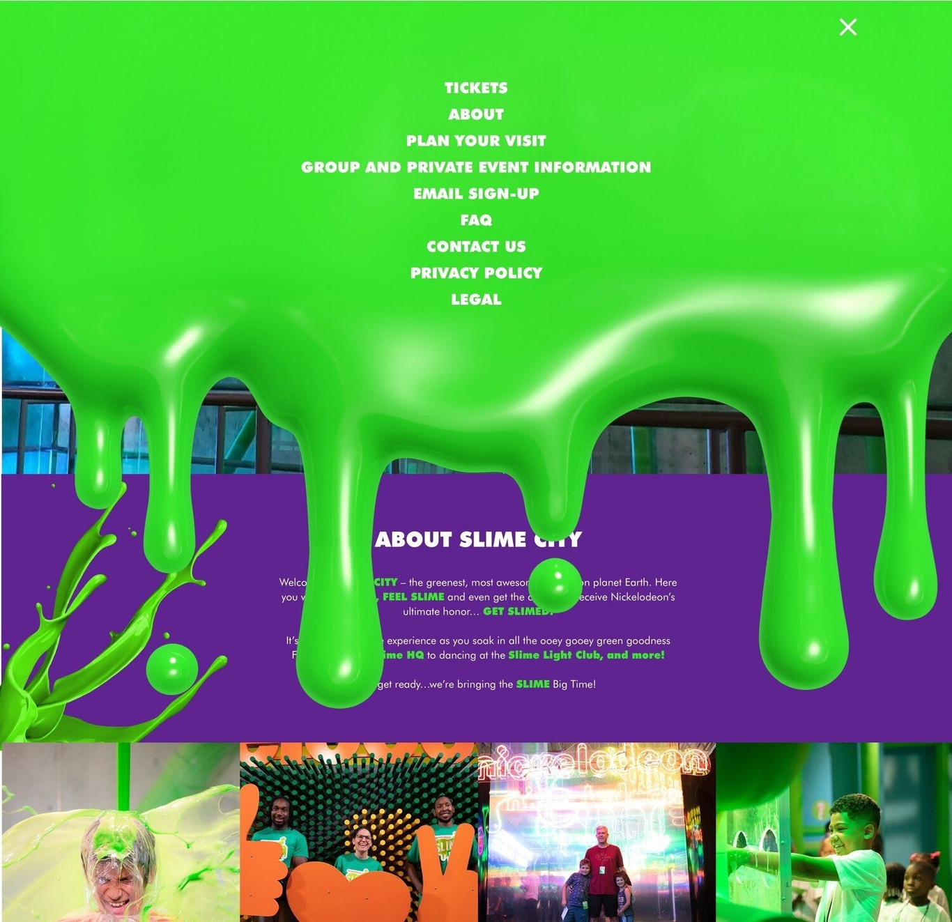 Nick Slime City Miami | Weston Baker Creative Group