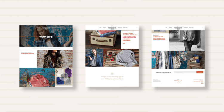 Weatherproof Vintage | Weston Baker Creative Group